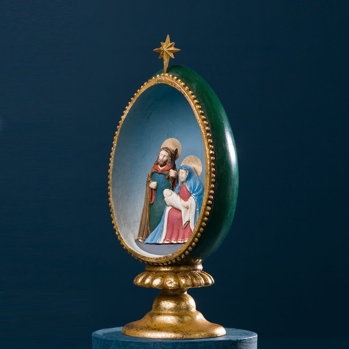 NACIMIENTO HOLY FAMILY IN EGG – Chrysara Nest